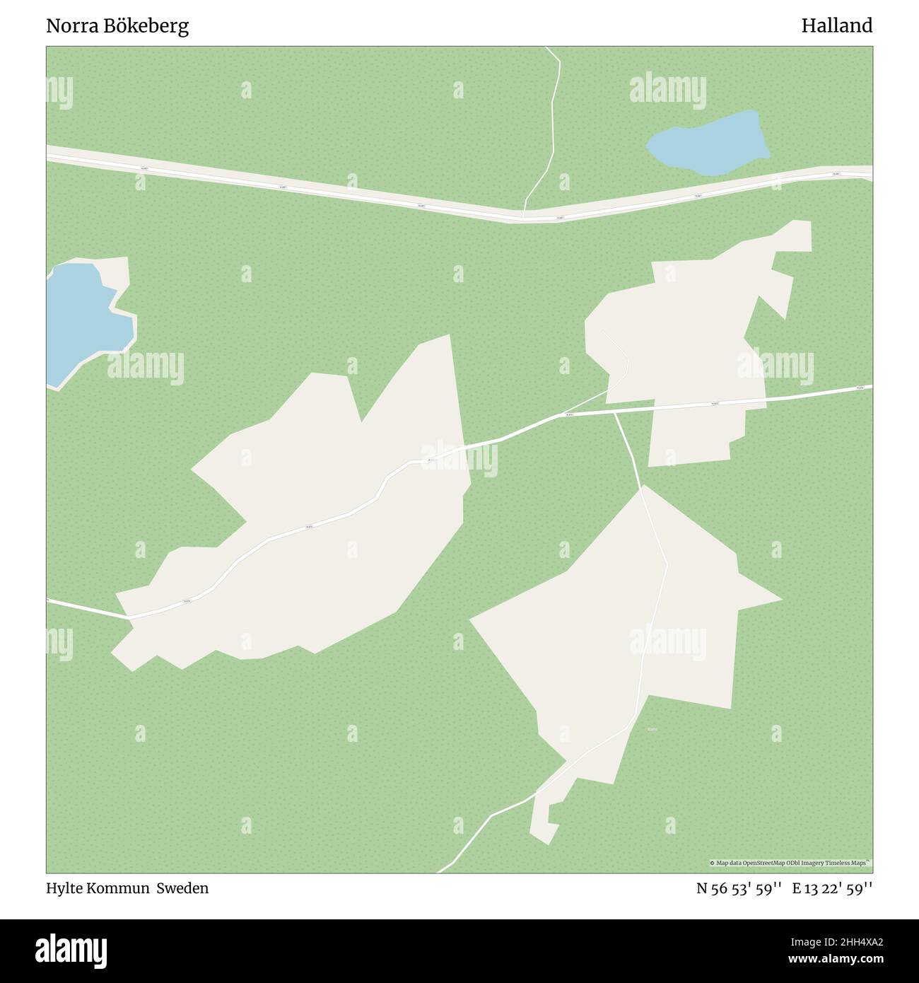 Norra Bökeberg, Hylte Kommun, Sweden, Halland, N 56 53' 59'', E 13 22 ...