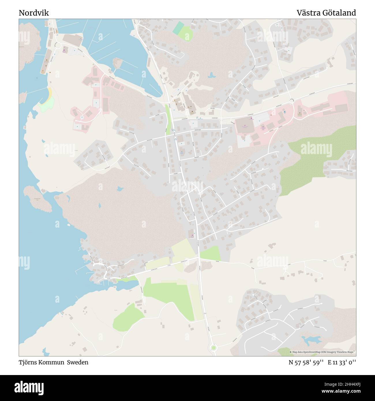 Nordvik, Tjörns Kommun, Sweden, Västra Götaland, N 57 58' 59'', E 11 33 ...