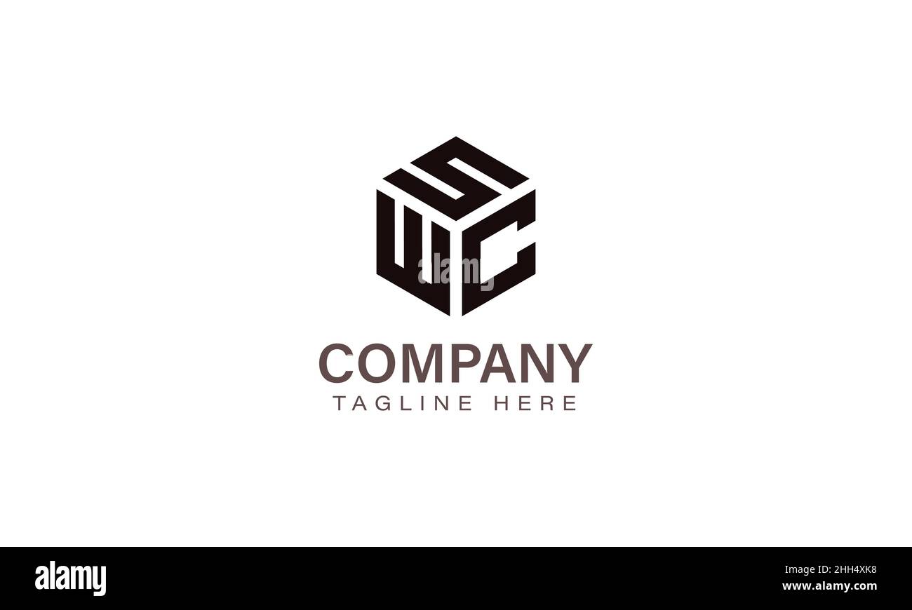 Swc letter logo Stock Vector Images - Alamy