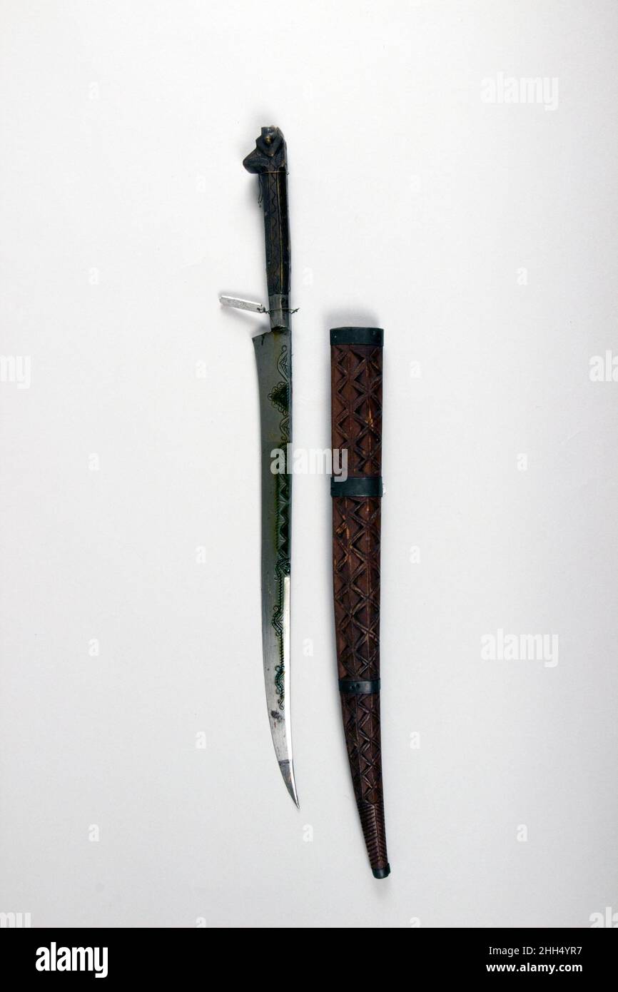 Knife (Flyssa) with Sheath possibly 19th century Moroccan. Knife ...