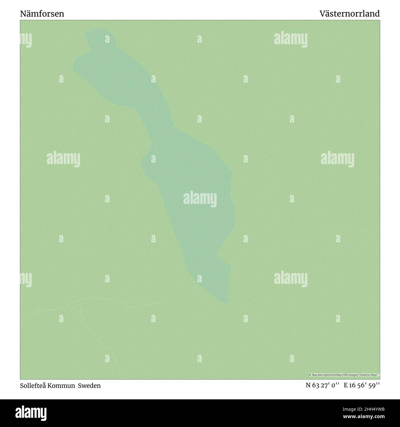Nämforsen, Sollefteå Kommun, Sweden, Västernorrland, N 63 27' 0'', E 16 ...