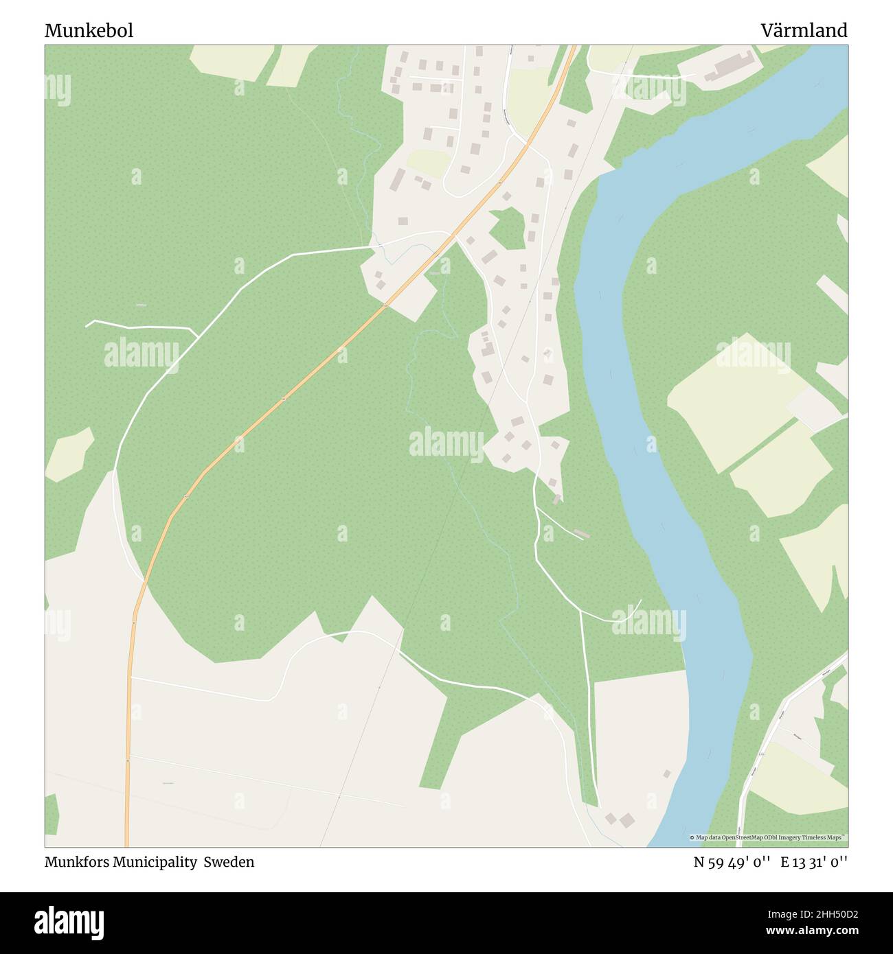 Munkebol, Munkfors Municipality, Sweden, Värmland, N 59 49' 0'', E 13 ...