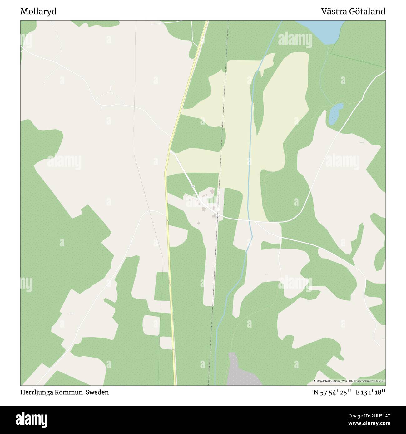 Mollaryd, Herrljunga Kommun, Sweden, Västra Götaland, N 57 54' 25'', E ...