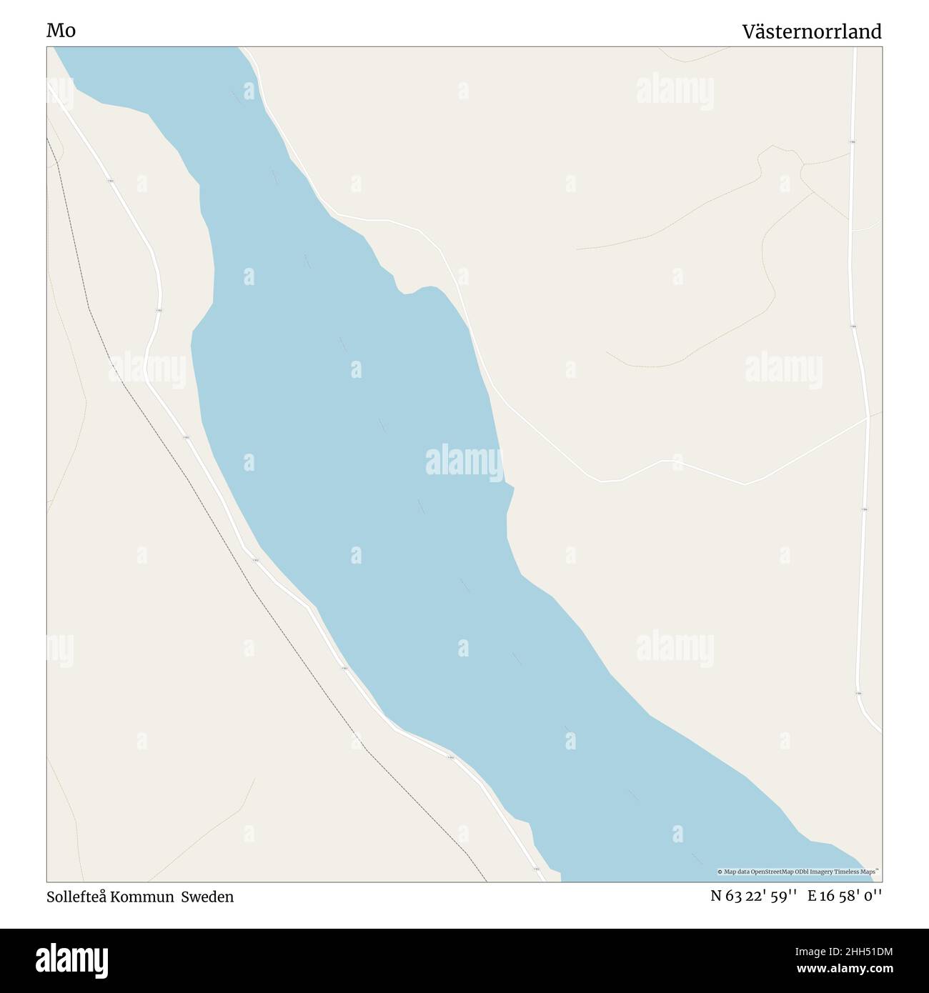 Mo, Sollefteå Kommun, Sweden, Västernorrland, N 63 22' 59'', E 16 58' 0 ...