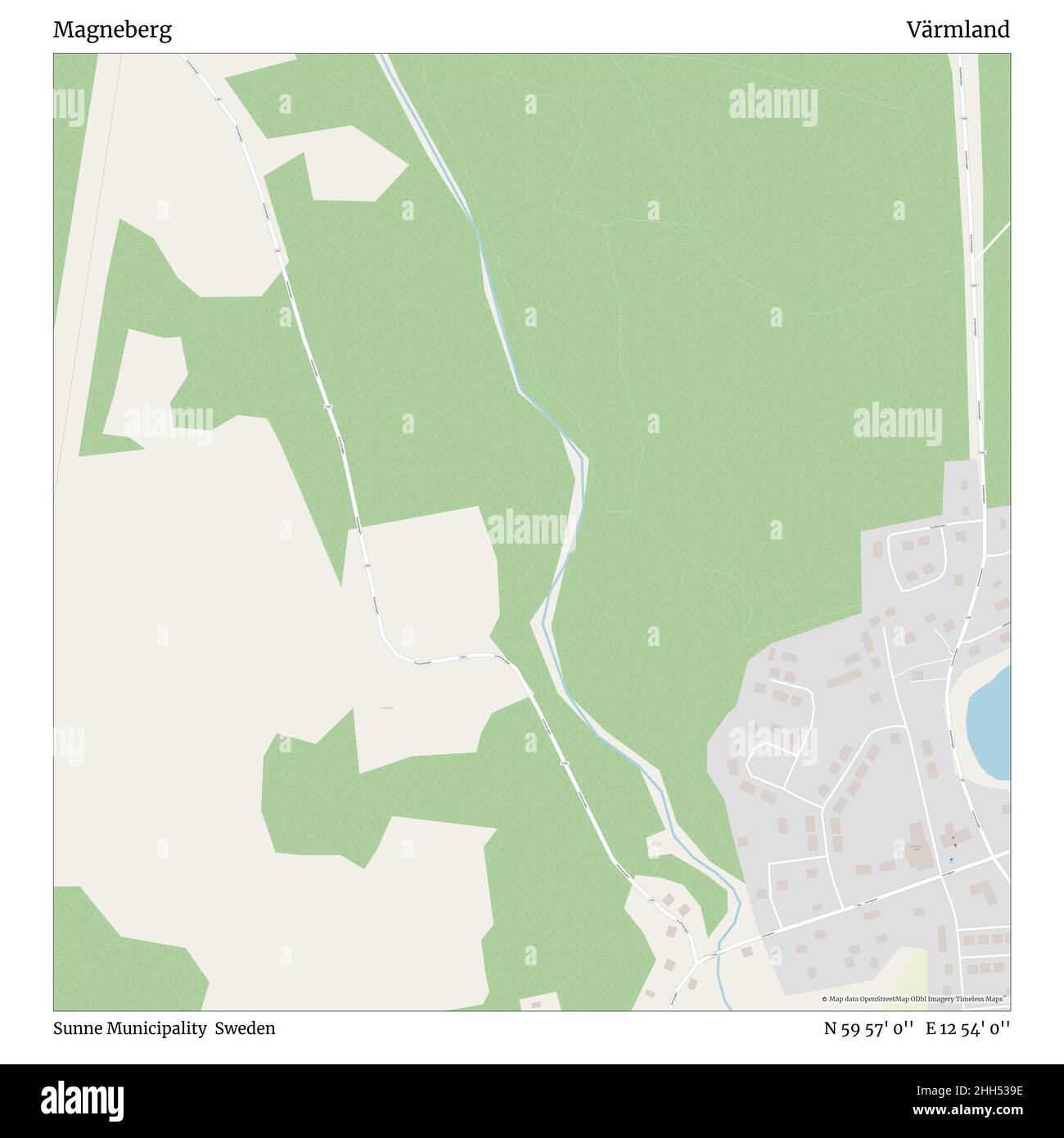 Magneberg, Sunne Municipality, Sweden, Värmland, N 59 57' 0'', E 12 54 ...