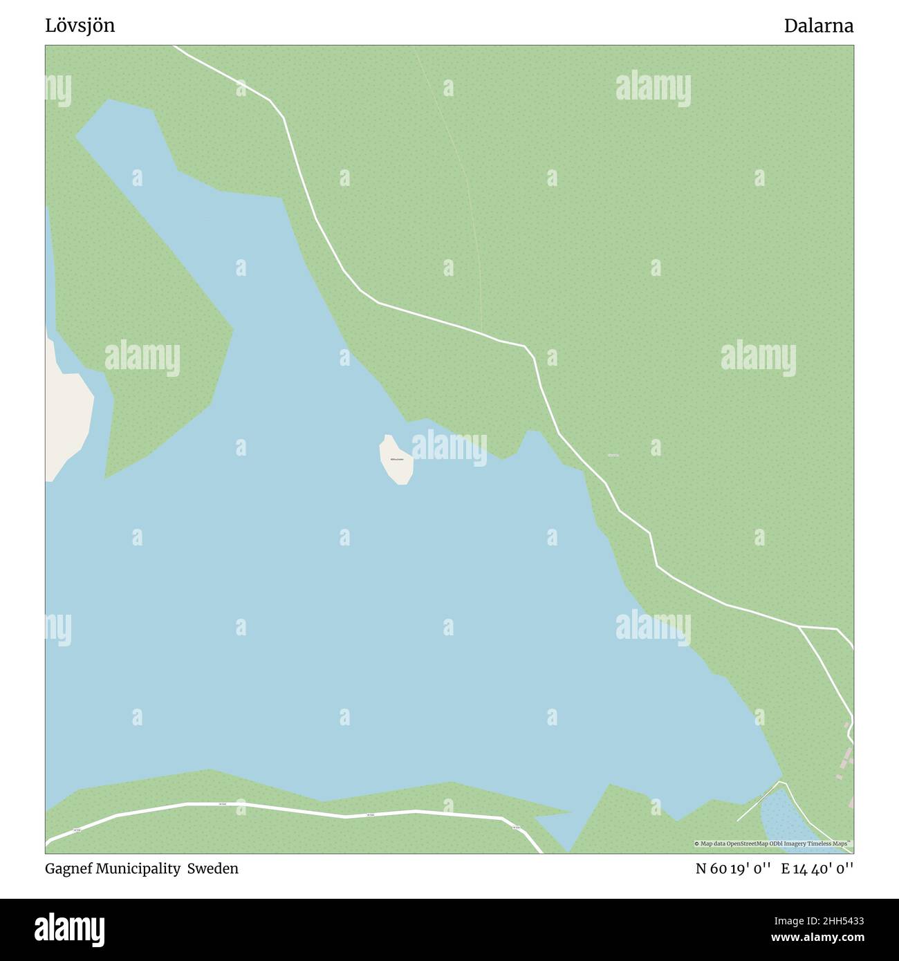 Lövsjön, Gagnef Municipality, Sweden, Dalarna, N 60 19' 0'', E 14 40' 0 ...