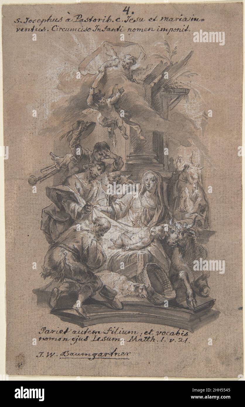 Nativity before 1761 Johann Wolfgang Baumgartner German. Nativity ...
