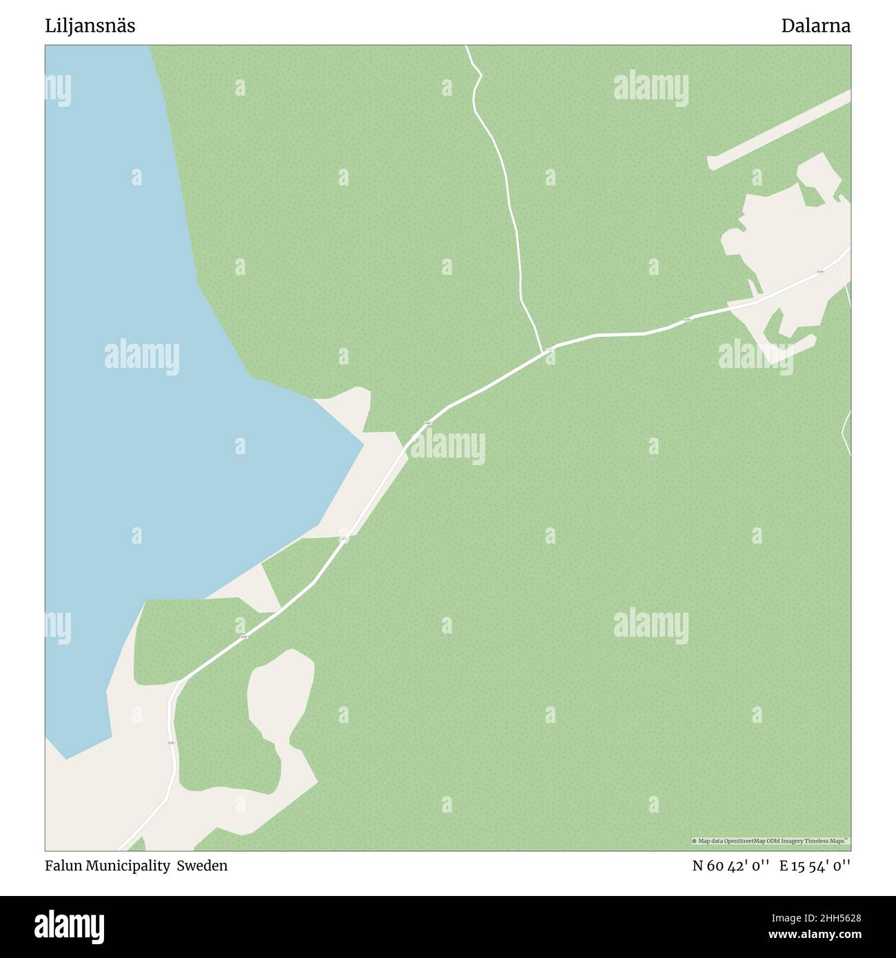 Map of falun hi-res stock photography and images - Alamy