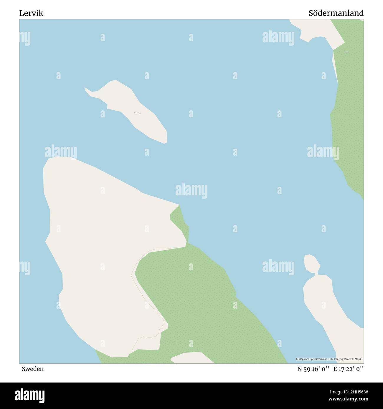 Lervik, Sweden, Södermanland, N 59 16' 0'', E 17 22' 0'', map, Timeless ...