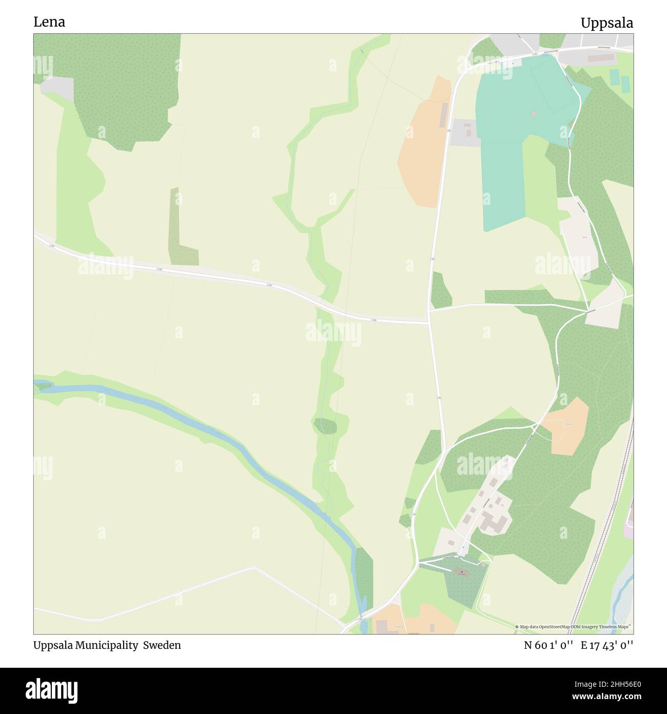 Map of lena hi-res stock photography and images - Alamy