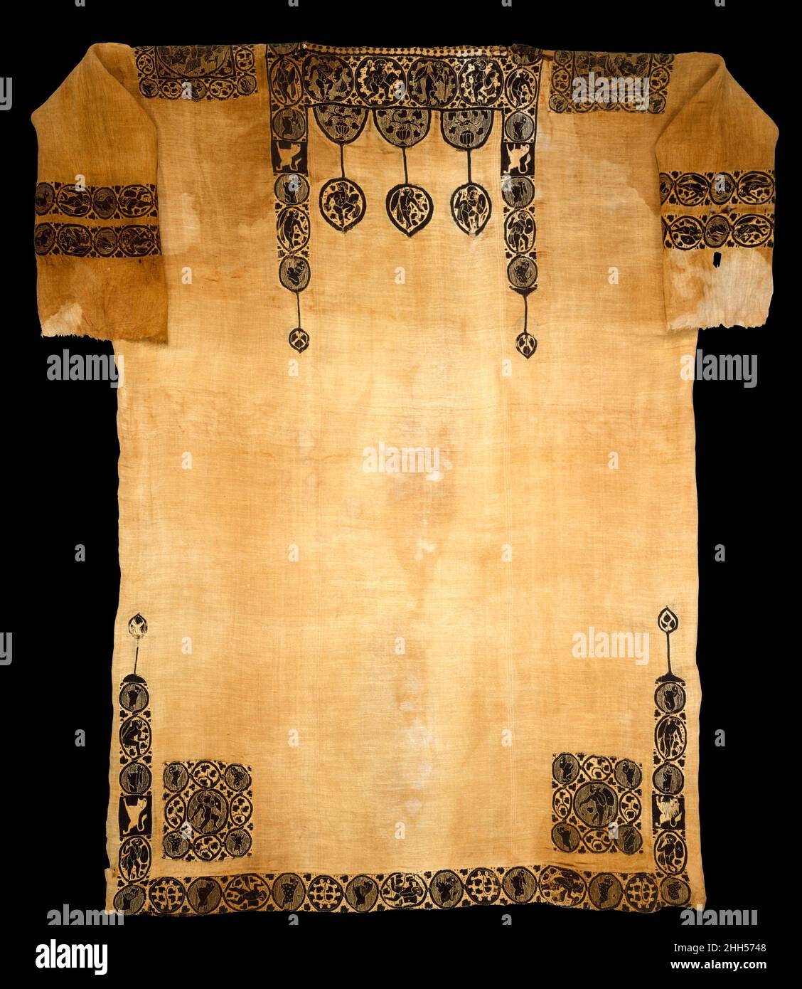 Tunic with Dionysian Ornament probably 5th century A longer, wider ...