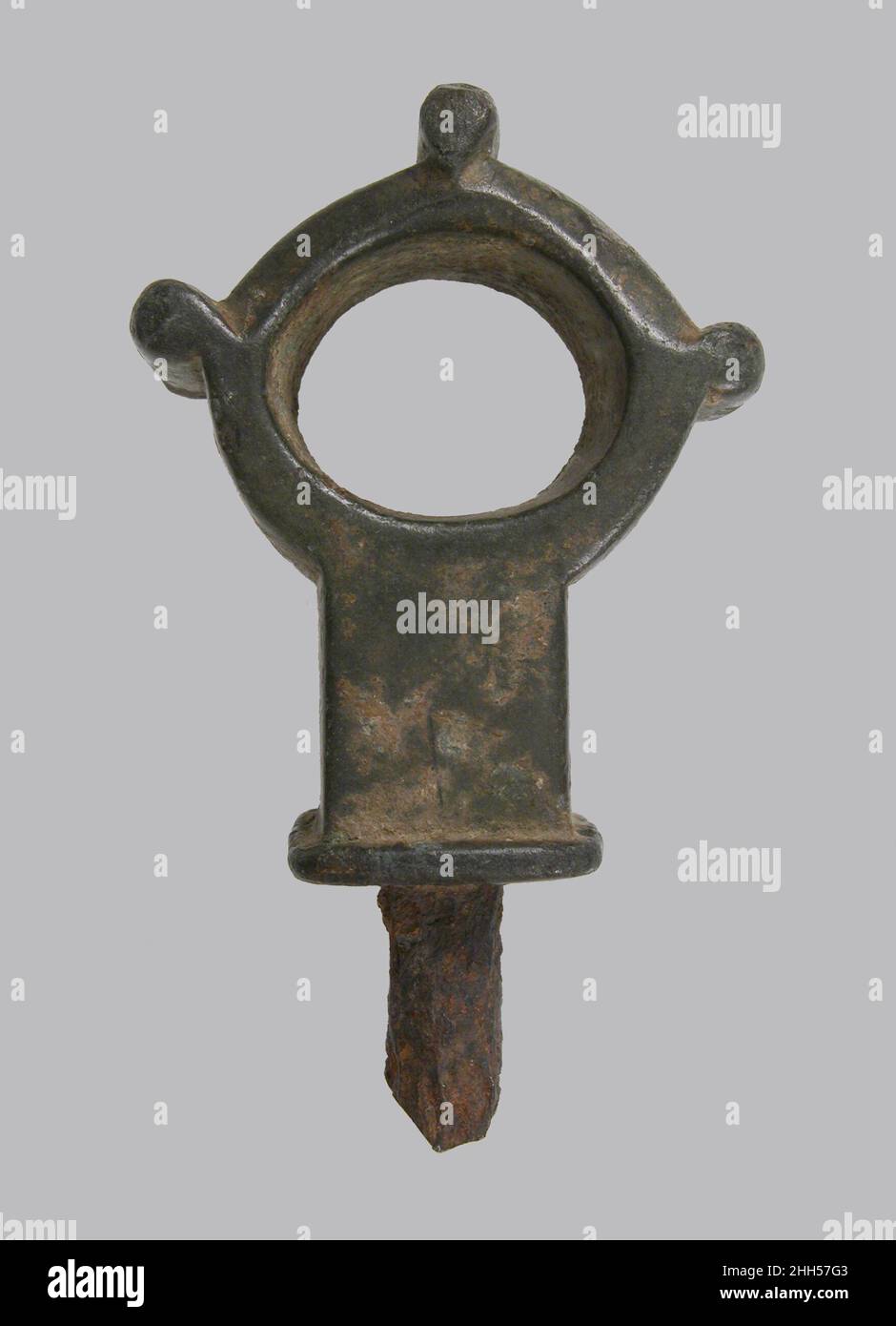 Key-Handle 1st–7th century Roman. Key-Handle 462902 Stock Photo - Alamy
