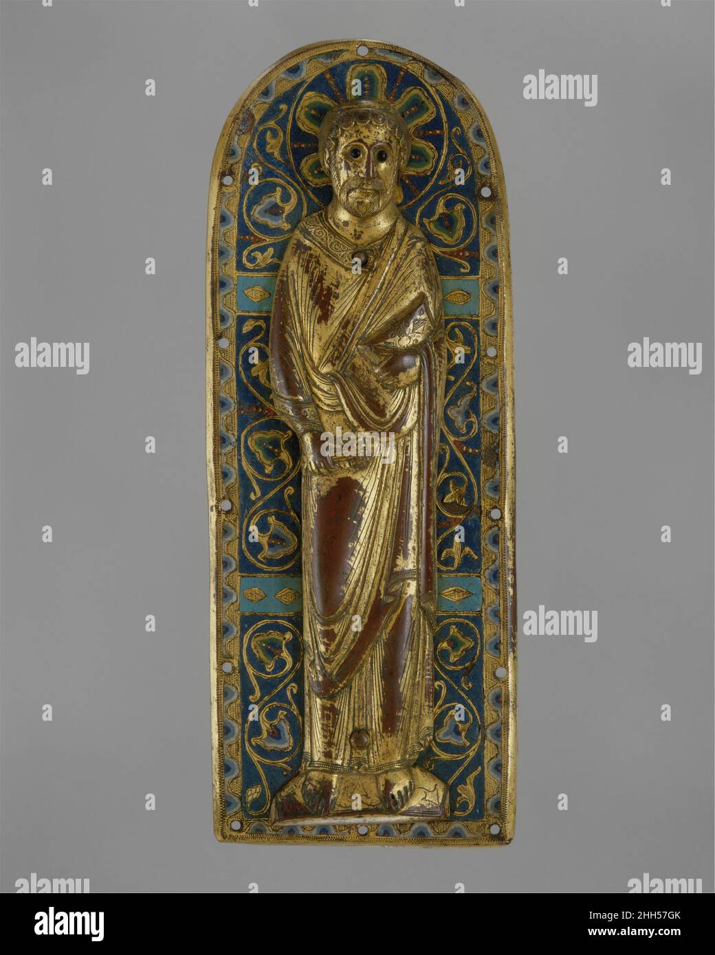 Plaque with Saint Peter ca. 1185–1200 French. Plaque with Saint Peter ...