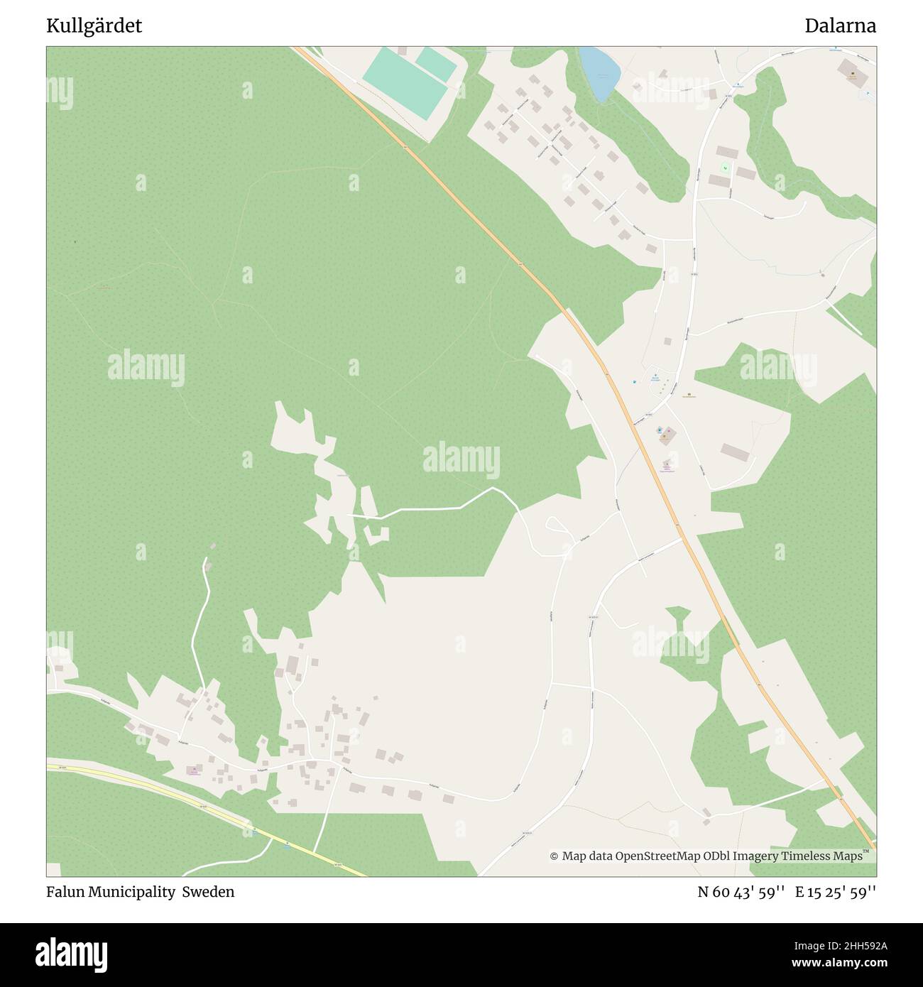Map of falun hi-res stock photography and images - Alamy