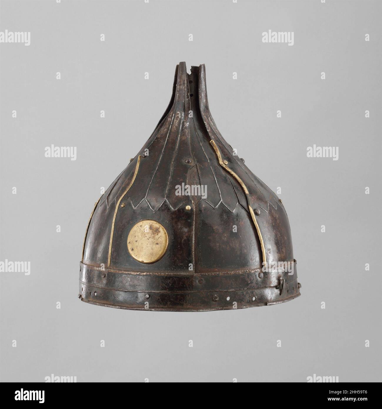 Helmet 14th–16th century possibly Iranian or Central Asian. Helmet ...