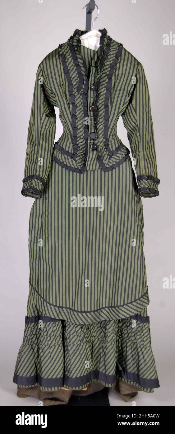 Dress 1878 American. Dress 173524 Stock Photo - Alamy