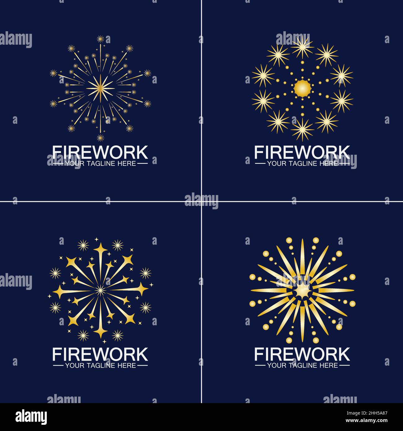Firework Logo Design vector template Stock Vector Image & Art - Alamy