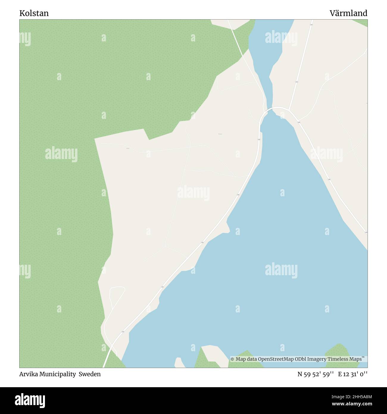 Kolstan, Arvika Municipality, Sweden, Värmland, N 59 52' 59'', E 12 31 ...