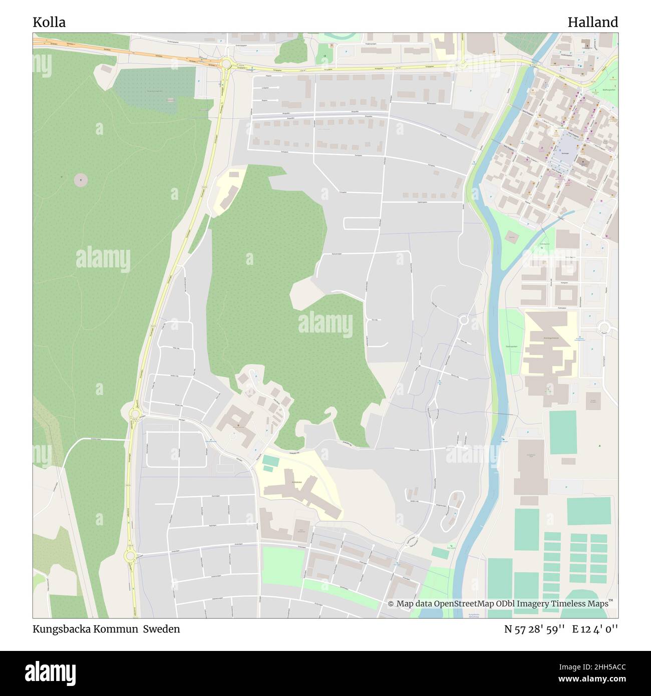 Map of kungsbacka hi-res stock photography and images - Alamy