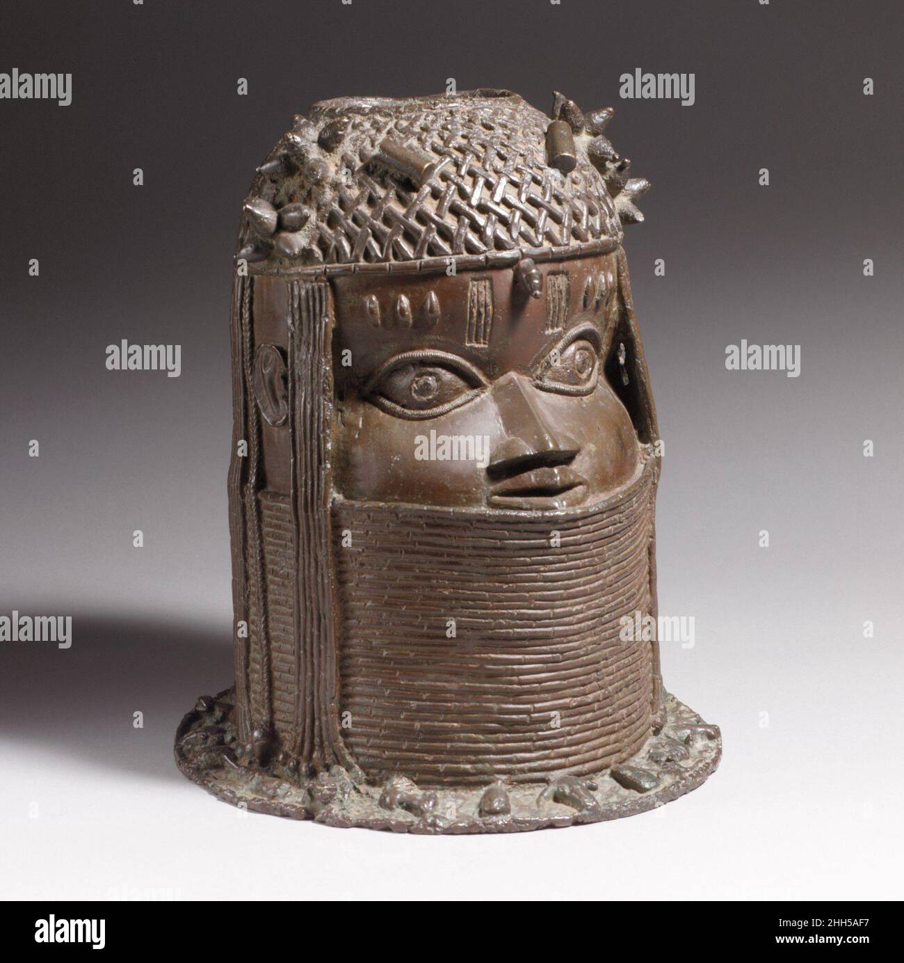 Head of an Oba 19th century Edo peoples The leaders of the kingdom of ...