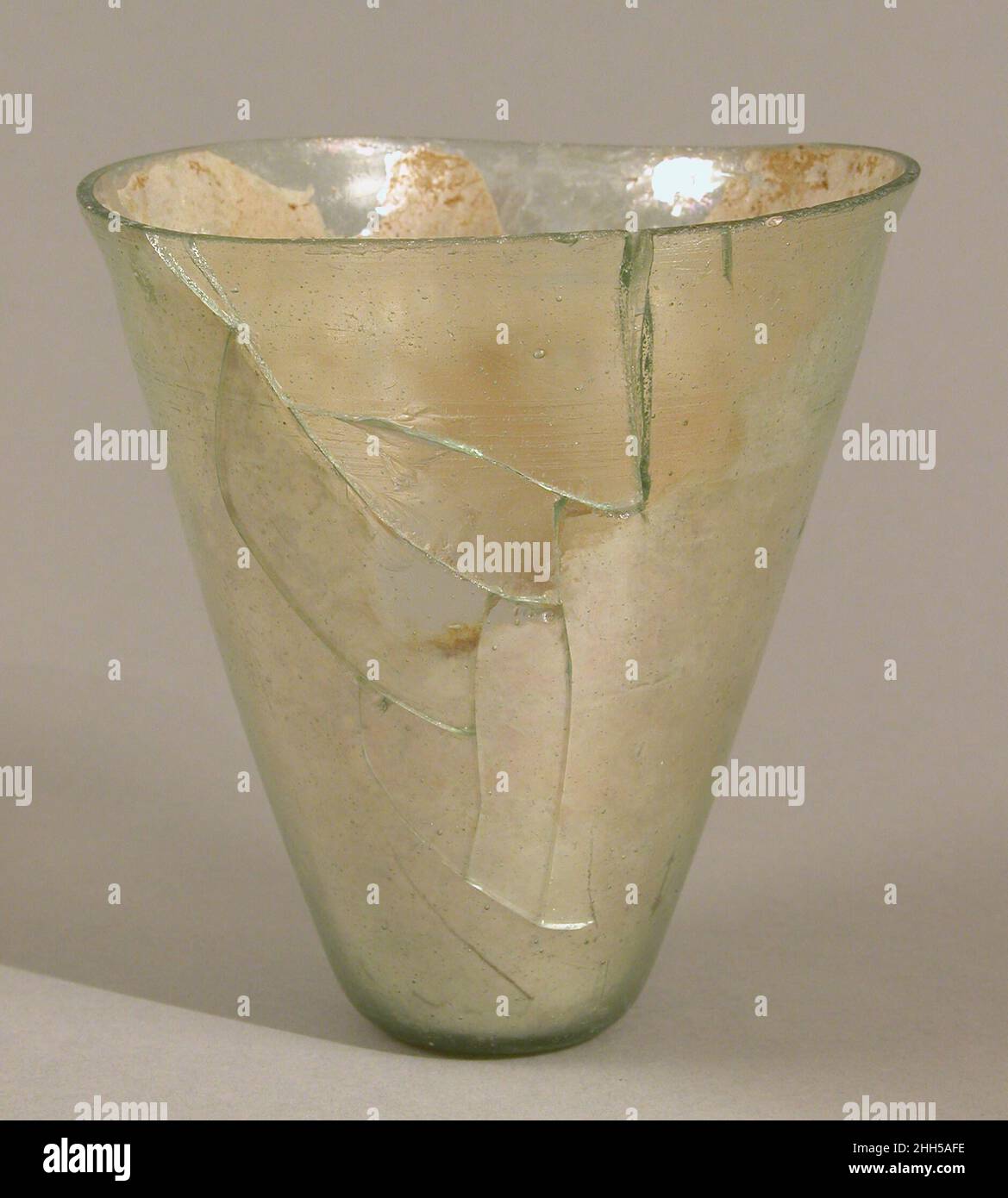 Conical Glass Beaker 4th–5th century Frankish. Conical Glass Beaker ...