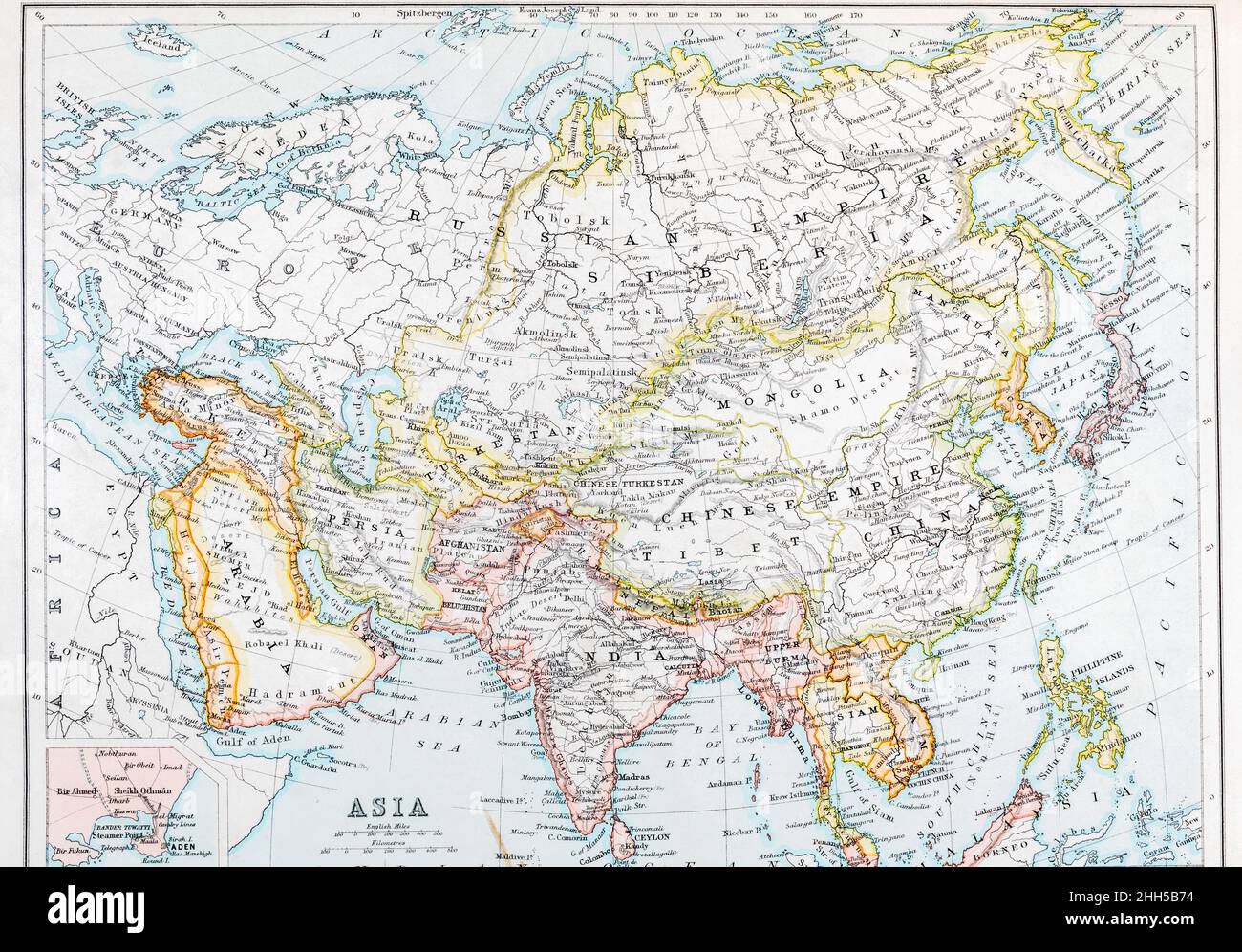 Pre soviet russia map hi-res stock photography and images - Alamy