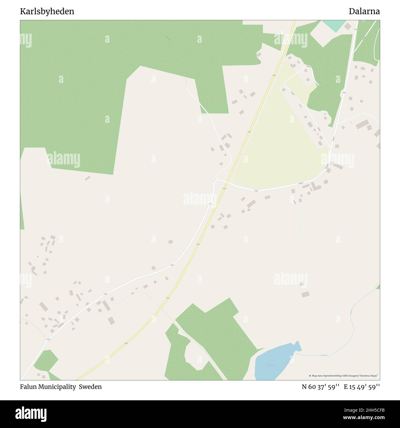 Map of falun hi-res stock photography and images - Alamy