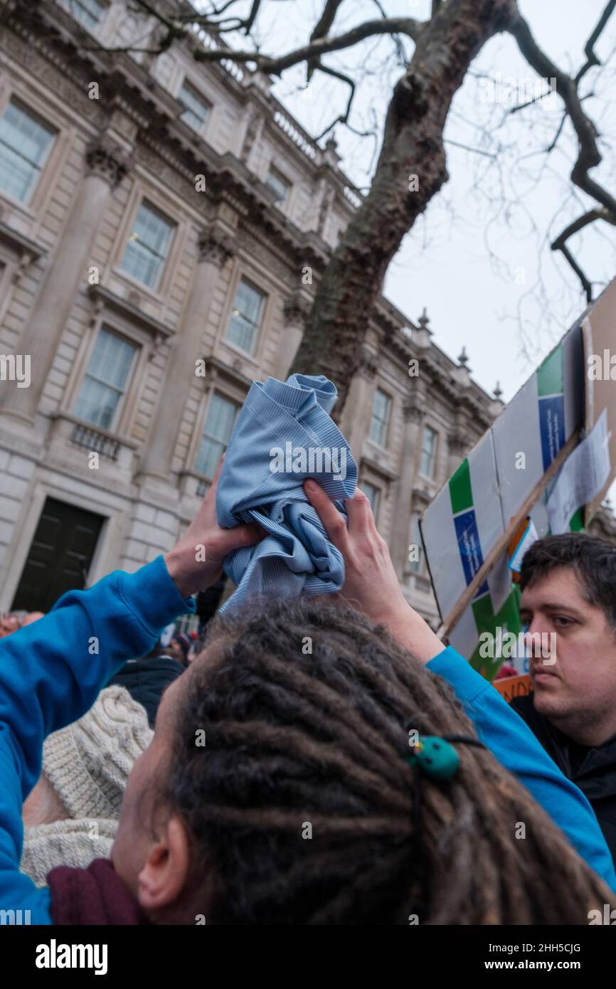 Former and current workers of the NHS have come out against the ...