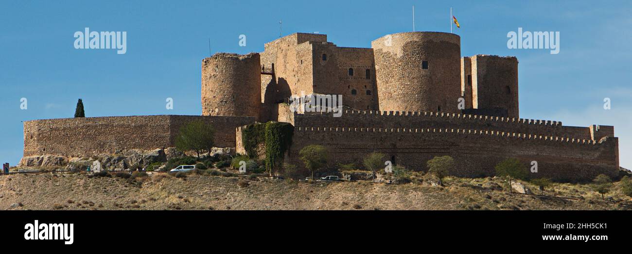 Tower medieval castle consuegra hi-res stock photography and images - Alamy