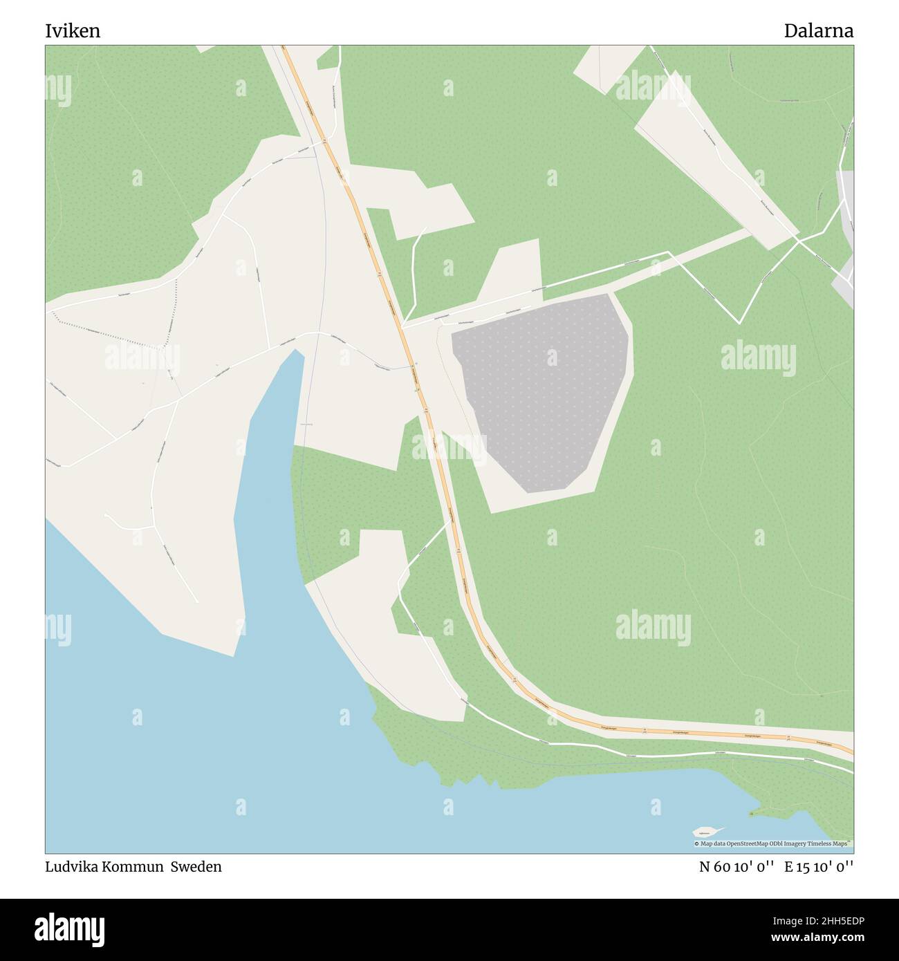 Iviken, Ludvika Kommun, Sweden, Dalarna, N 60 10' 0'', E 15 10' 0 ...