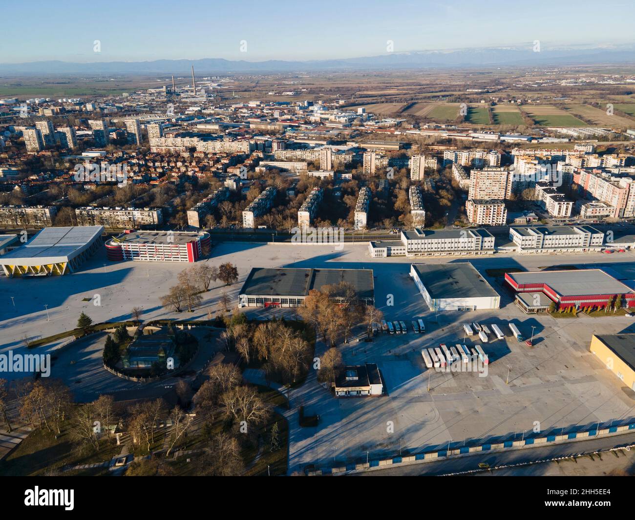 Aerial view maritsa river panorama hi-res stock photography and images ...