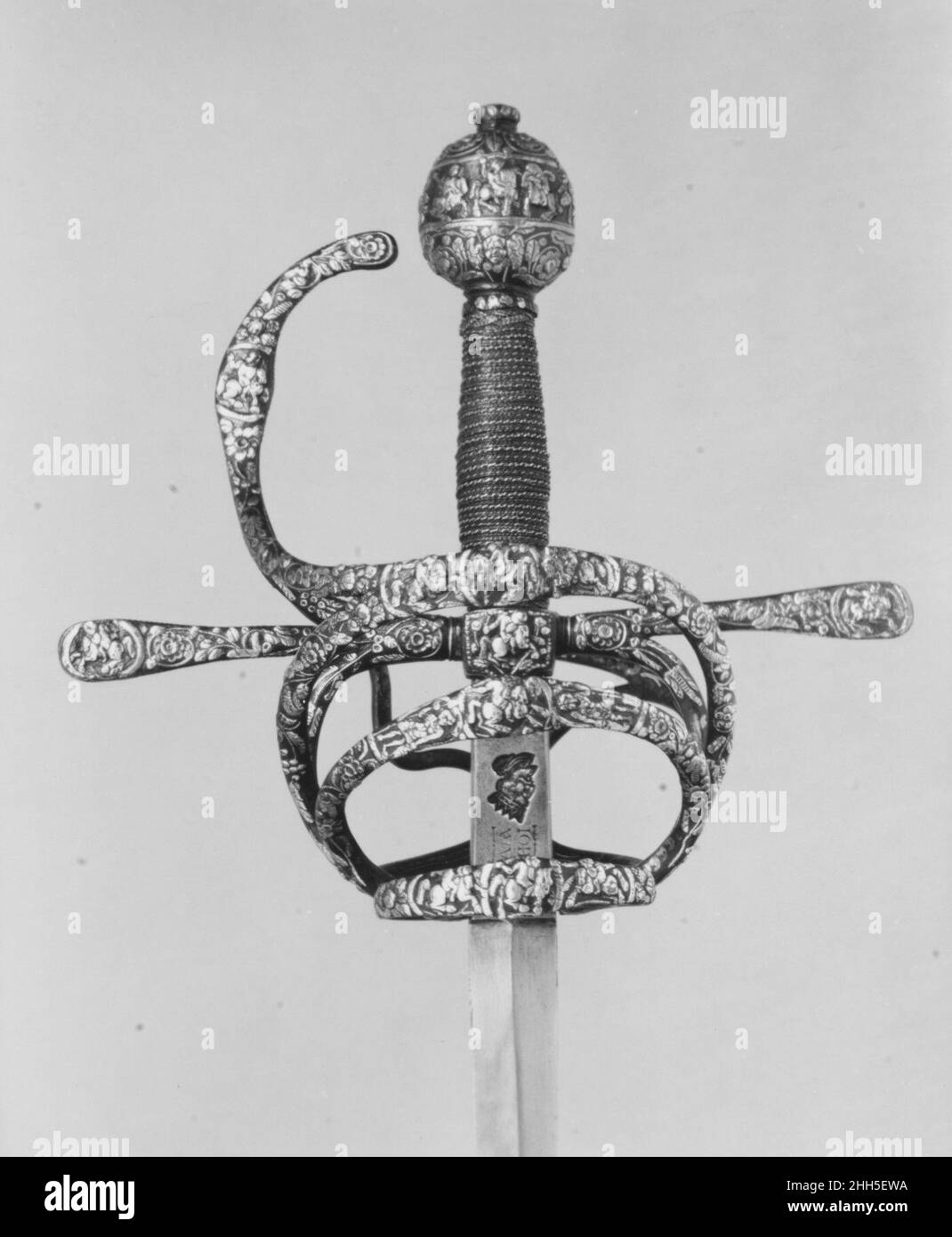Rapier ca. 1610–20 Hilt signed Bouqueton French The rapier was the ...