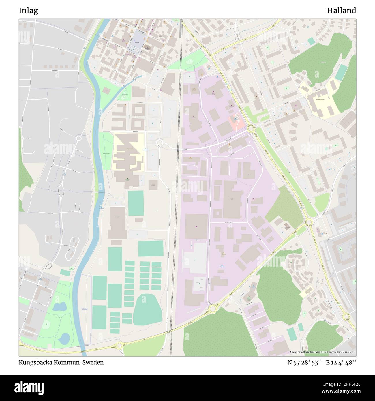 Map of kungsbacka hi-res stock photography and images - Alamy