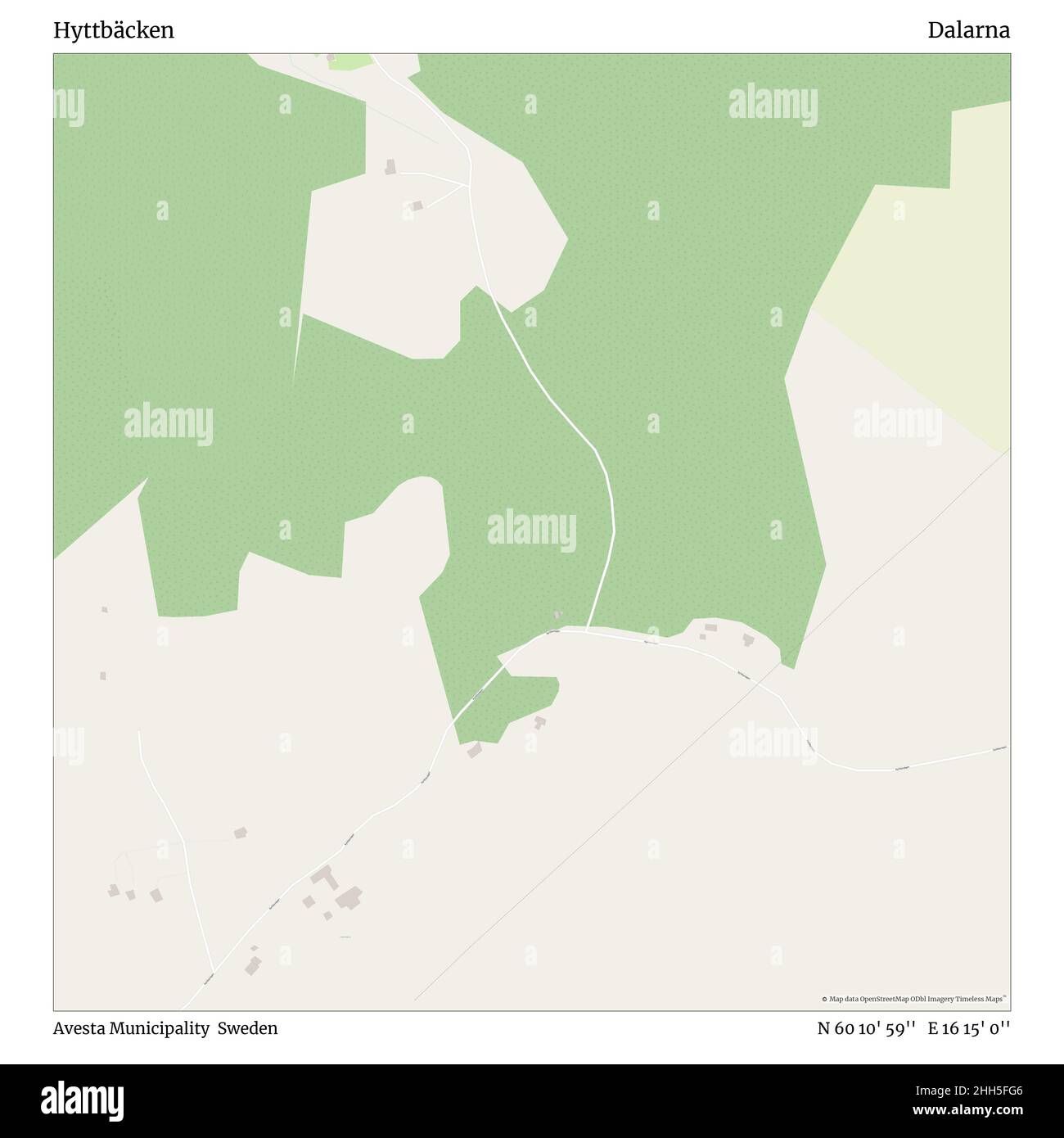 Hyttbäcken, Avesta Municipality, Sweden, Dalarna, N 60 10' 59'', E 16 ...