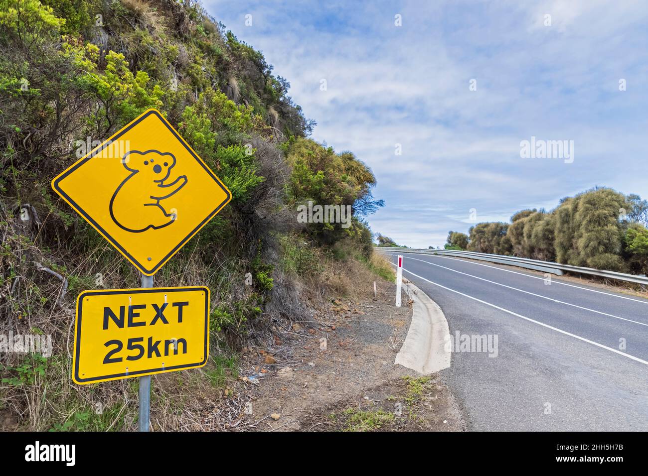 Koala road sign hi-res stock photography and images - Alamy