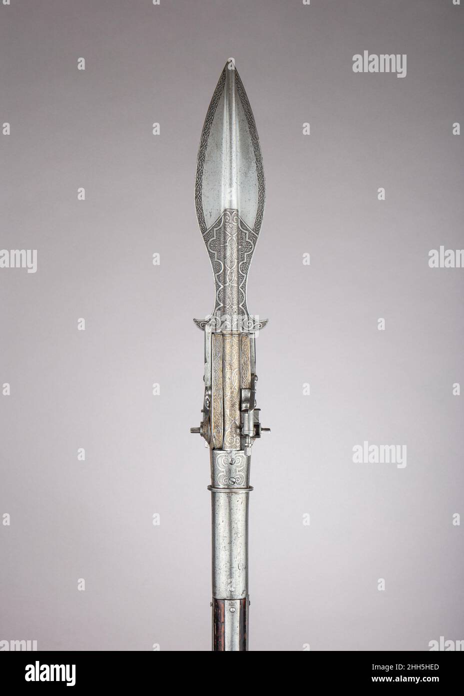 Boar Spear with Double Barrel Wheellock Pistol ca. 1575 German, Saxony ...