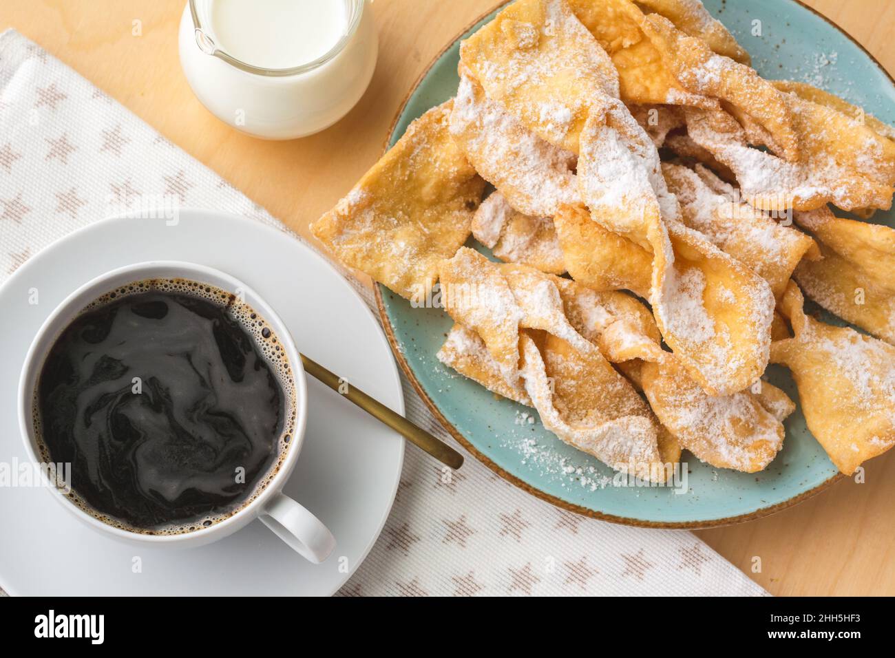 Faworki, Chrusty, Angel Wings, traditional Polish pastries served ...