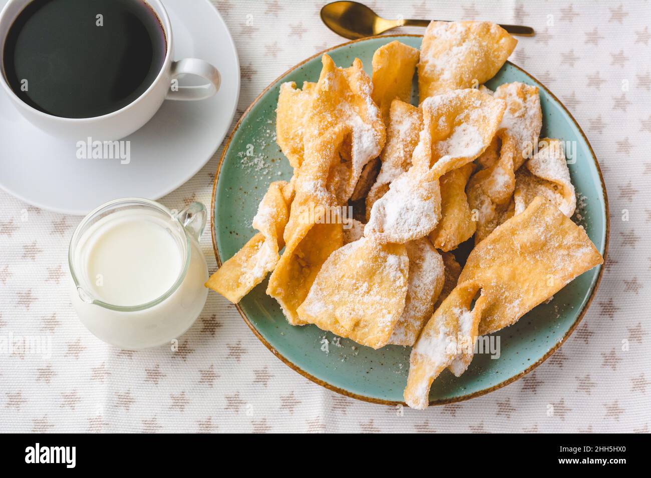 Faworki, Chrusty, Angel Wings, traditional Polish pastries served ...
