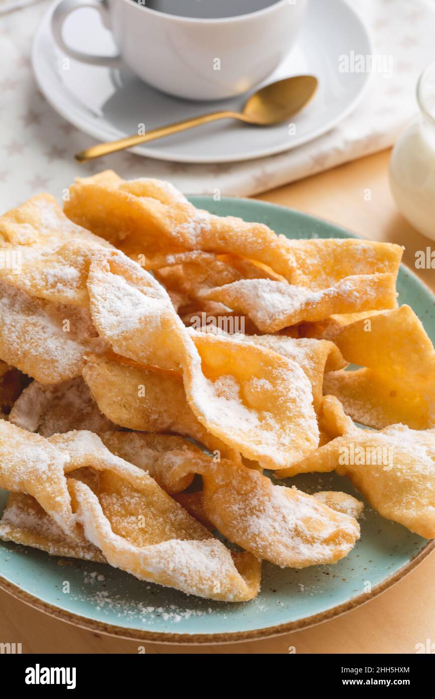 Faworki, Chrusty, Angel Wings, traditional Polish pastries served ...