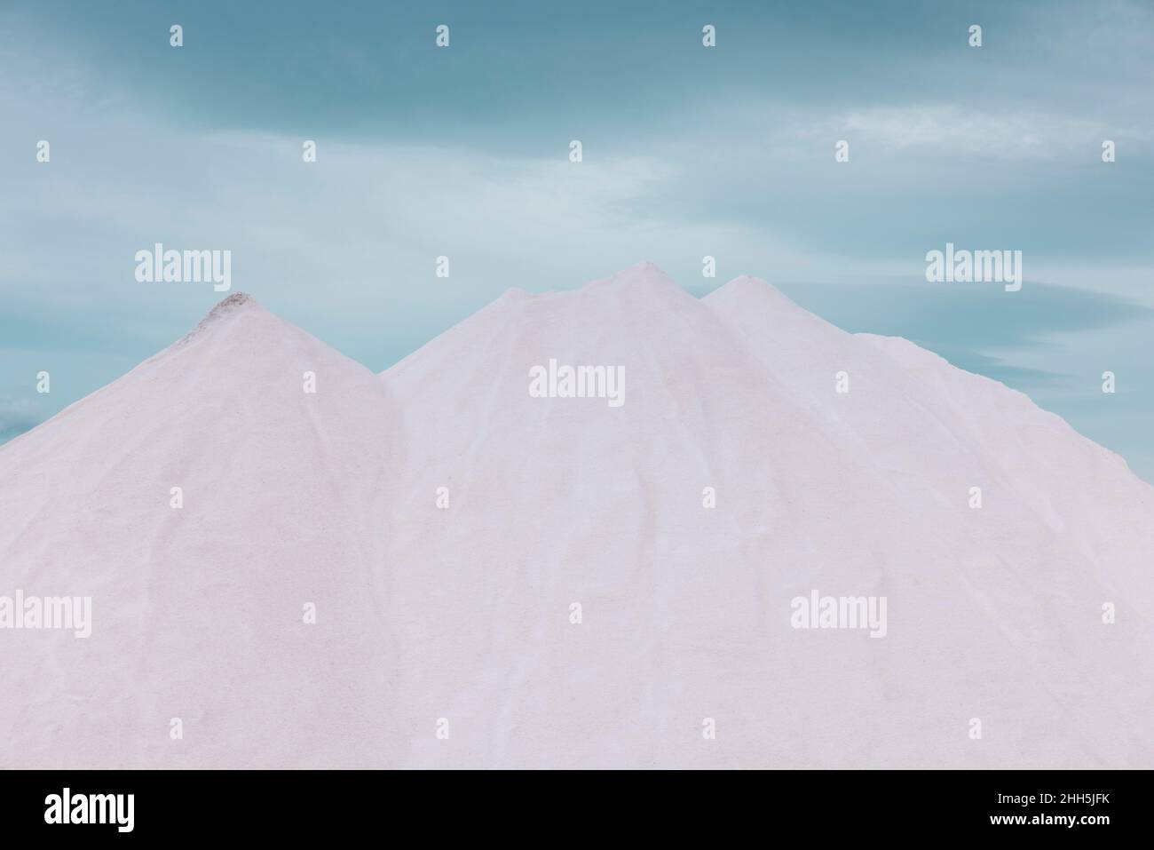Spain, Mallorca, Salinas d'es Trenc salt mine Stock Photo - Alamy