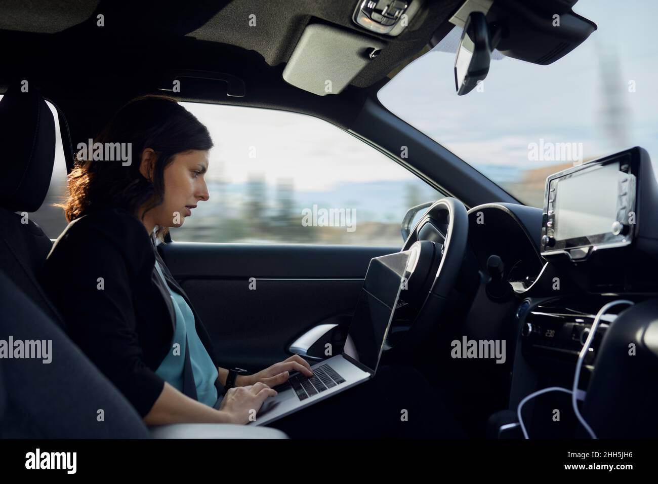 Car of the future driverless hi-res stock photography and images - Alamy