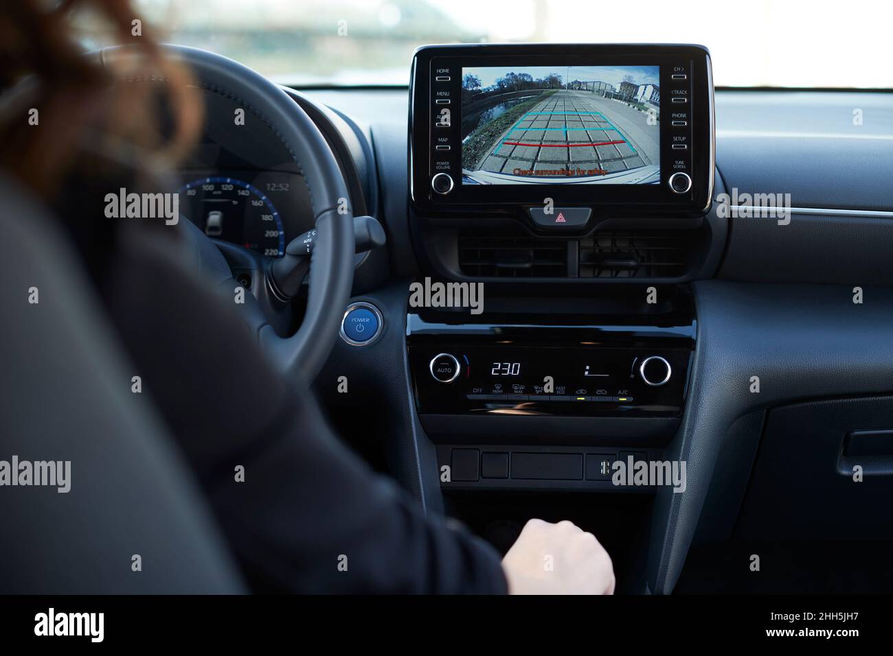 Digital car dashboard hi-res stock photography and images - Alamy