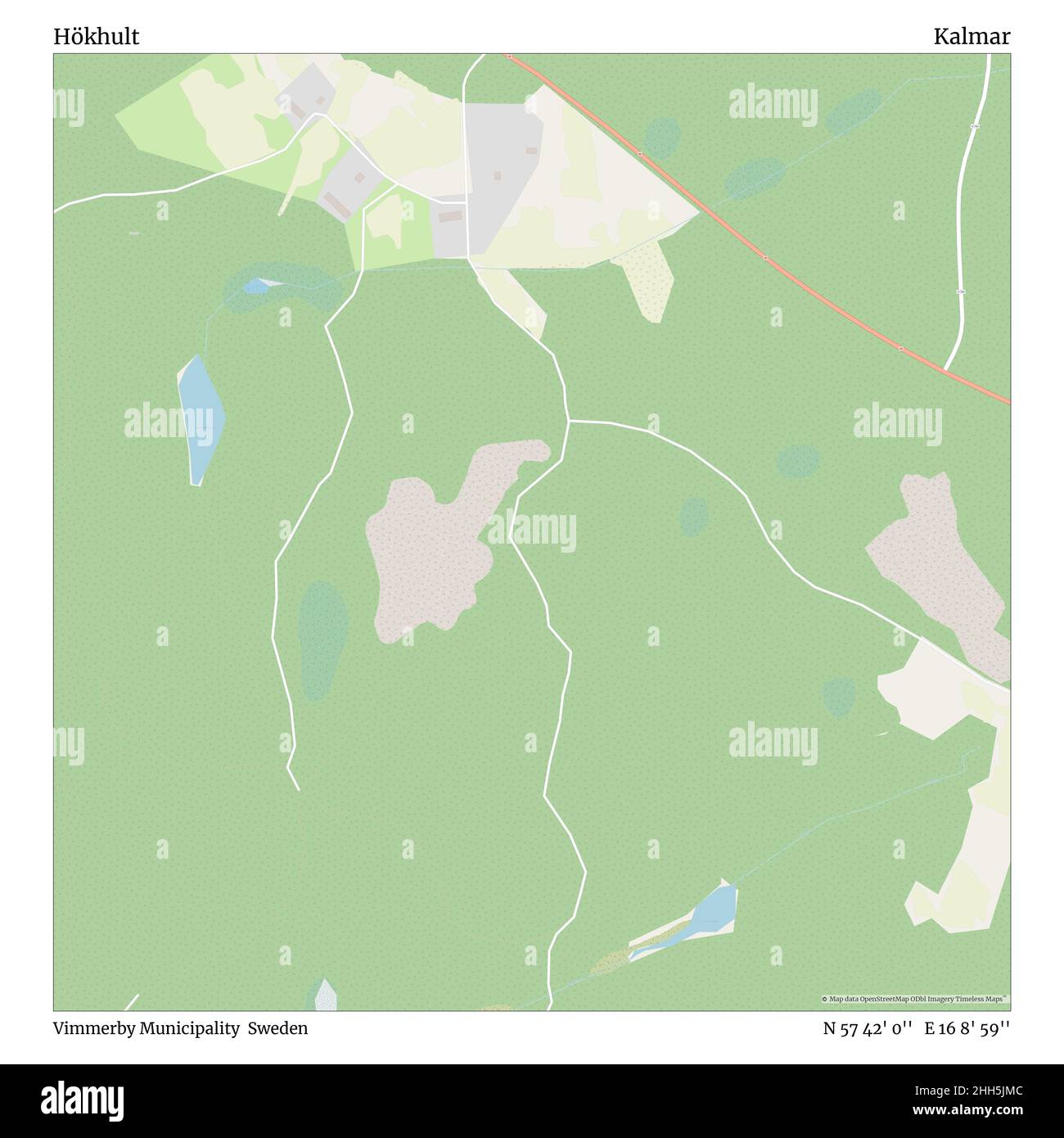 Hökhult, Vimmerby Municipality, Sweden, Kalmar, N 57 42' 0'', E 16 8 ...
