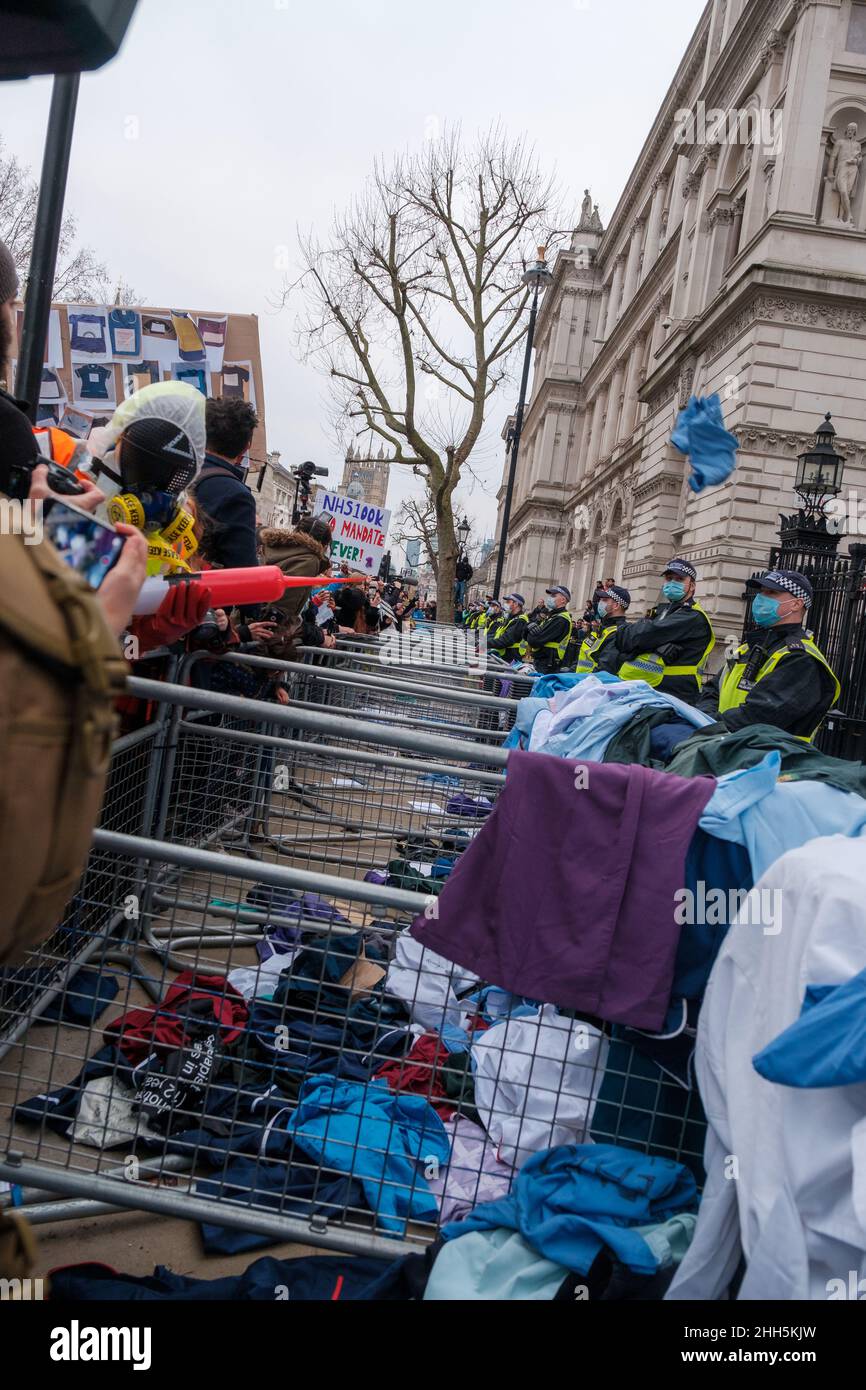 Former and current workers of the NHS have come out against the ...