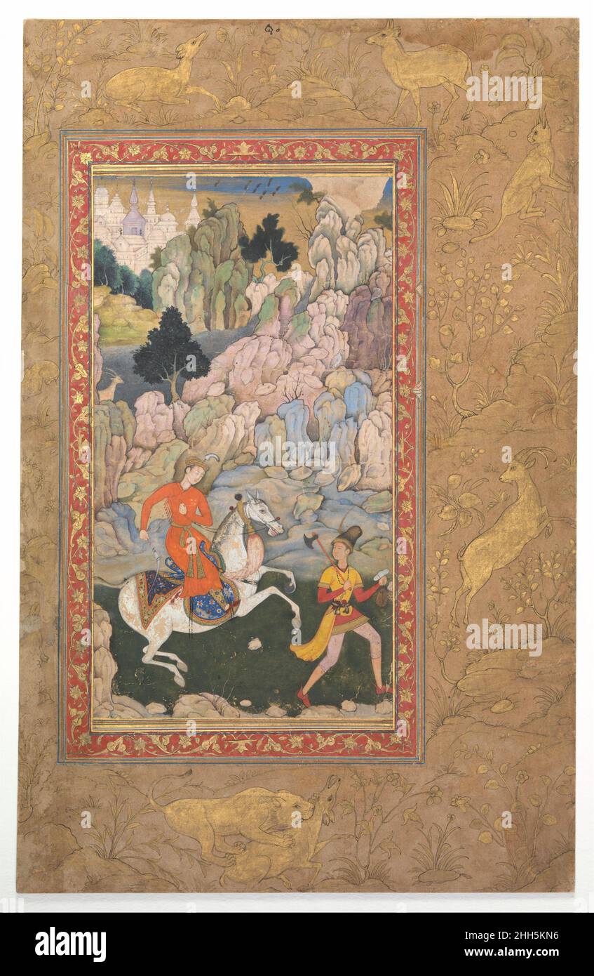 Prince Riding Prancing Horse late 16th century. Prince Riding Prancing ...