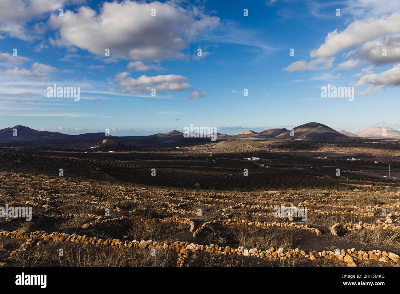 Beautiful scenery mountain range lanzarote hi-res stock photography and ...