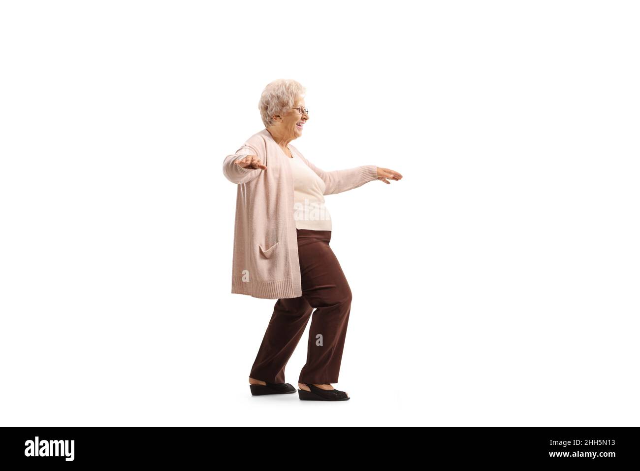 Grandma dancing Cut Out Stock Images & Pictures - Alamy
