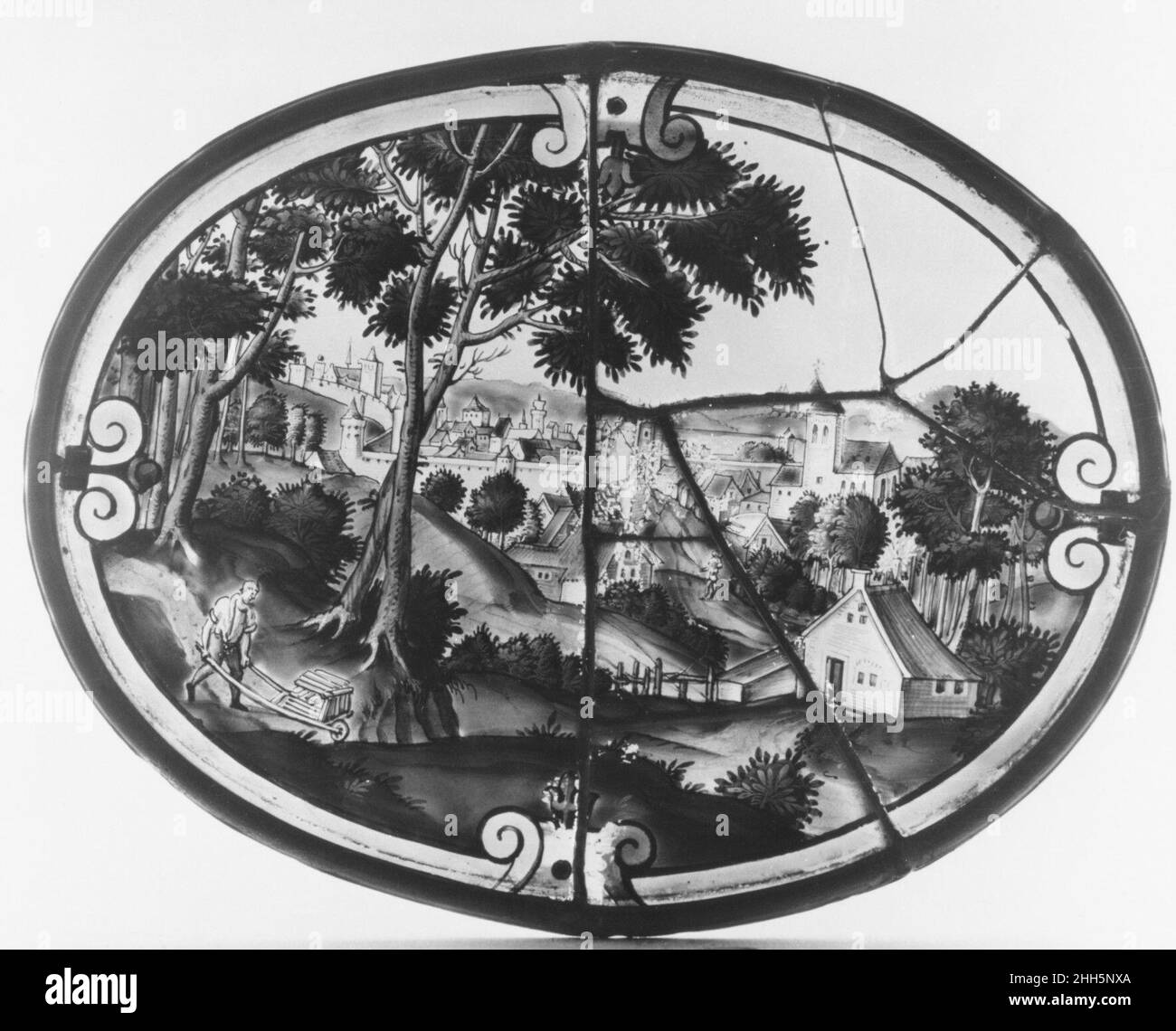 Early cartographic view Black and White Stock Photos & Images - Alamy