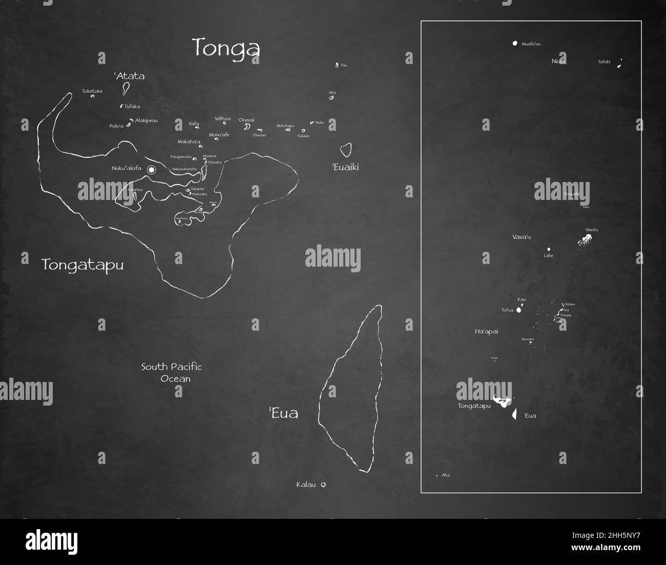 Silhouette tonga Stock Vector Images - Alamy