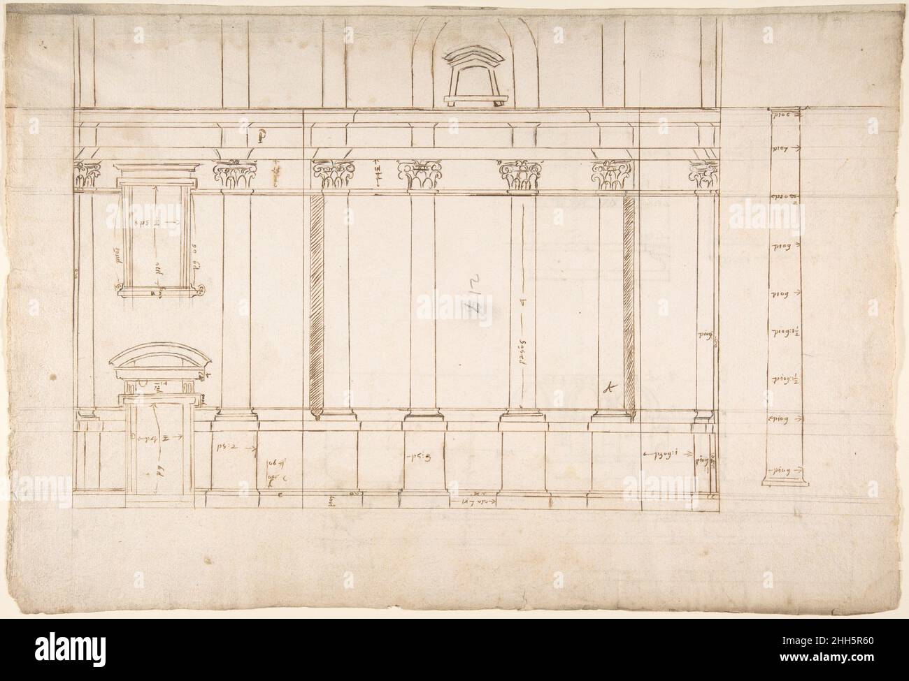 Pilaster base profile hi-res stock photography and images - Alamy
